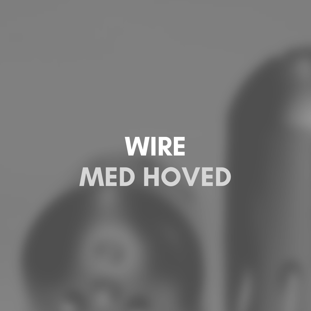 WIRE MED HOVED – JKLSHOPPEN.dk
